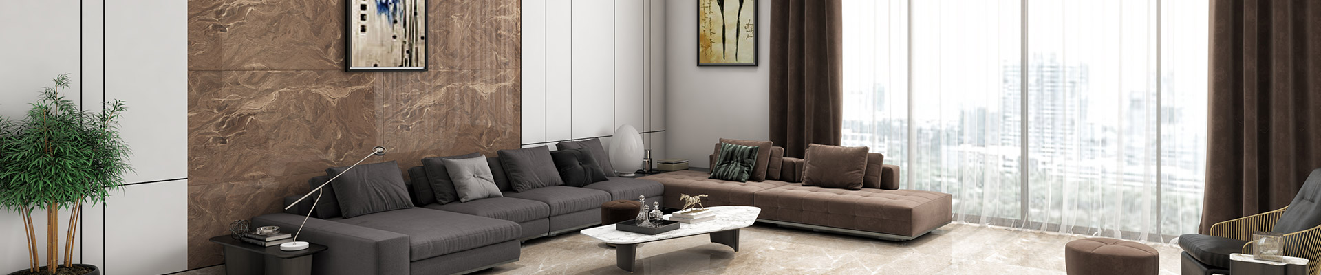 Latest Tiles Designs for Living Room and Hall | Vitero Tiles